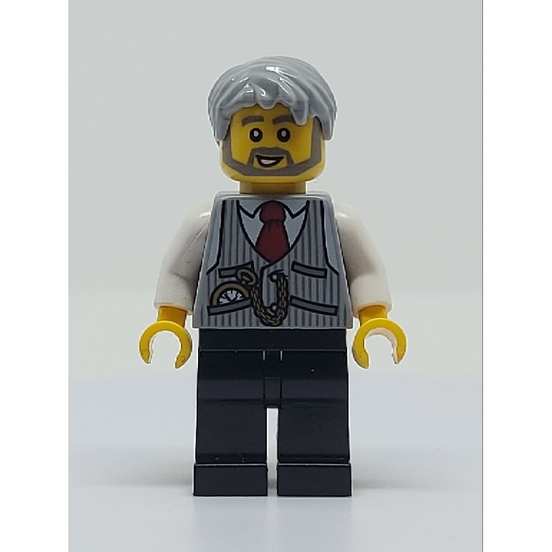 LEGO LEGOLAND Park - Train Conductor, Pinstripe Vest, Tie & Pocket ...