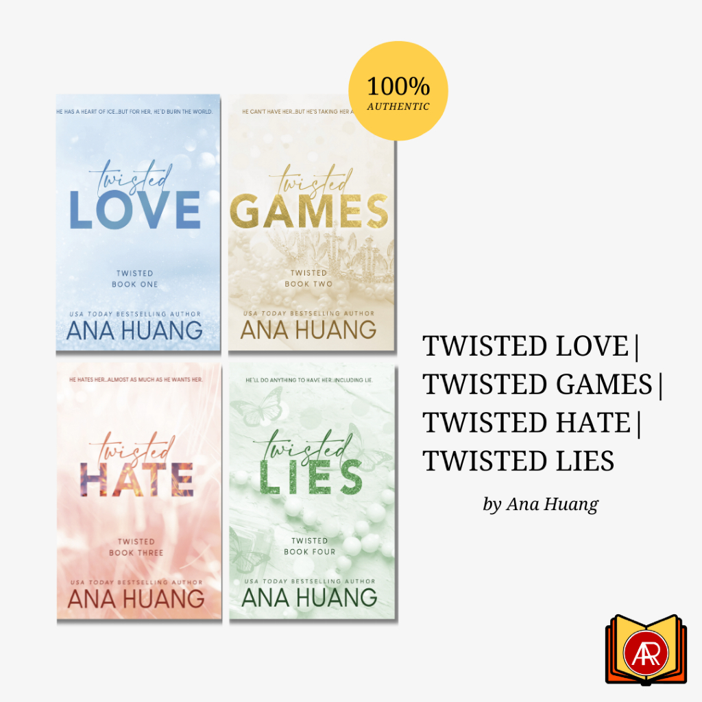 Twisted Series: Twisted Love | Twisted Games | Twisted Hate | Twisted Lies – Ana Huang | Shopee ...