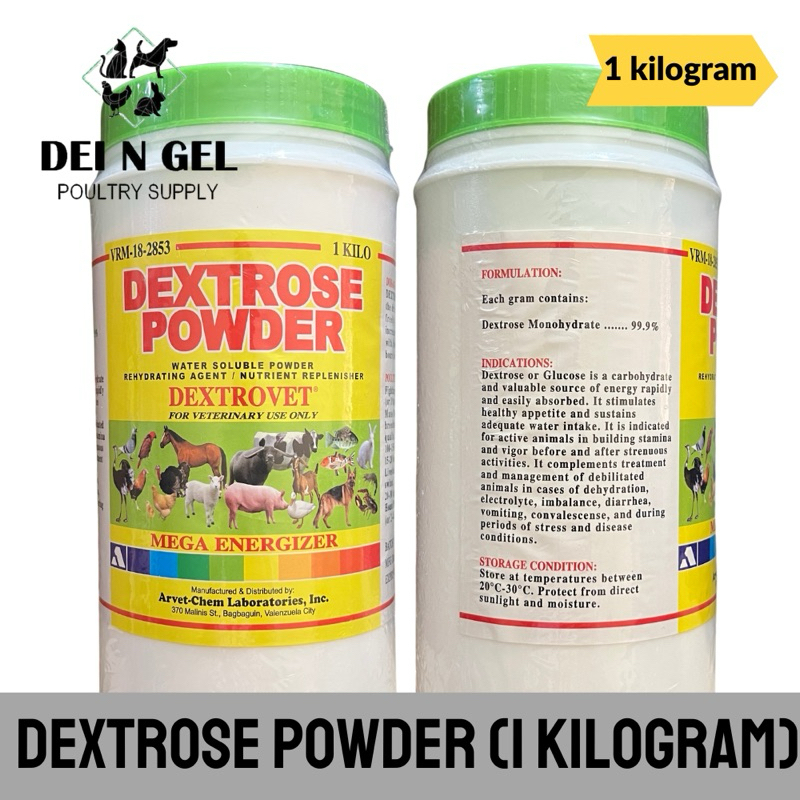 Dextrovet Dextrose Powder 1 KILOGRAM (1 Bottle) | Shopee Malaysia