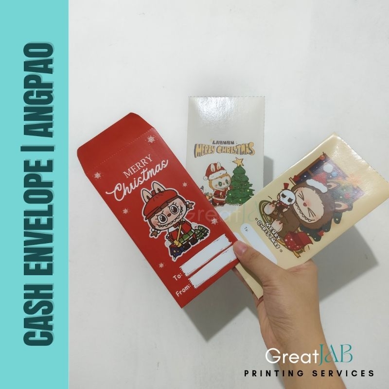 CASH-ENPAO- LABUBU | Labubu christmas envelope | Angpao |Cash Envelope ...