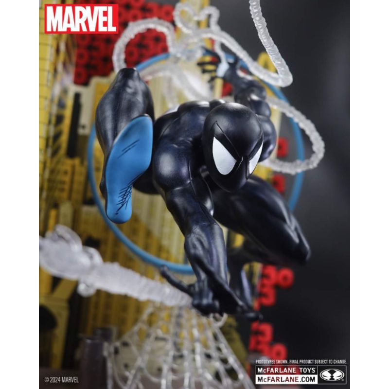 Mcfarlane Marvel Collection 1:6th Spider-Man (Symbiote Suit) Posed Figure | Shopee Malaysia