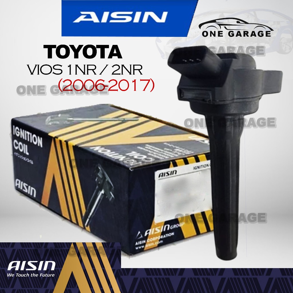 AISIN Ignition Coil For TOYOTA VIOS 1NR / 2NR (2006-2017) | Shopee Malaysia