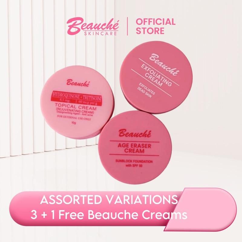 Beauche 10g Creams 3+1 (Assorted) | Shopee Malaysia