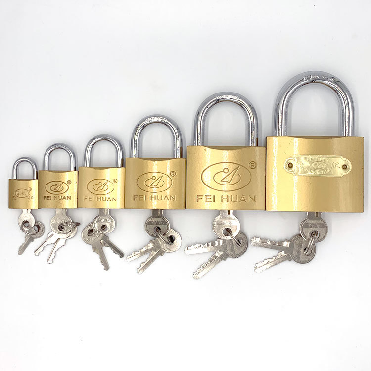 Security 1Padlock Door Lock Brass Padlock(20mm/25mm/30mm/40mm/50mm ...