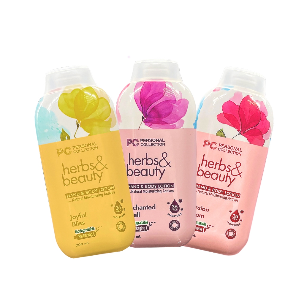 Personal Collection Herbs & Beauty Hand And Body Lotion 200ml | Shopee ...