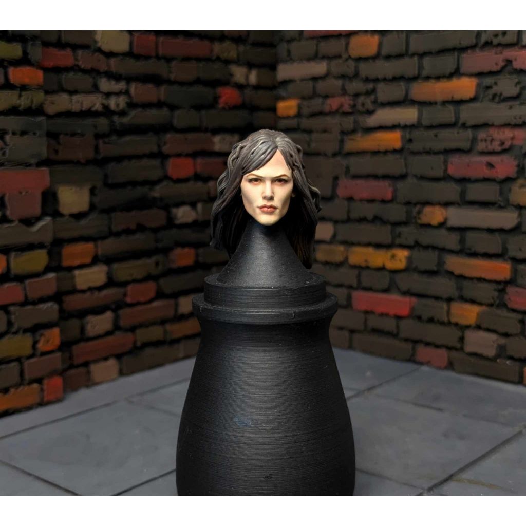 Jennifer Garner Elektra head sculpt for Marvel Legends 1:12 | Shopee ...