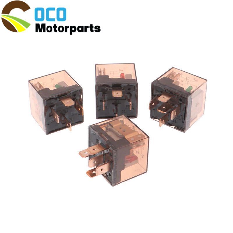 Horn relay Mini driving light relay Transparent socket with 4 pin 5 pin ...