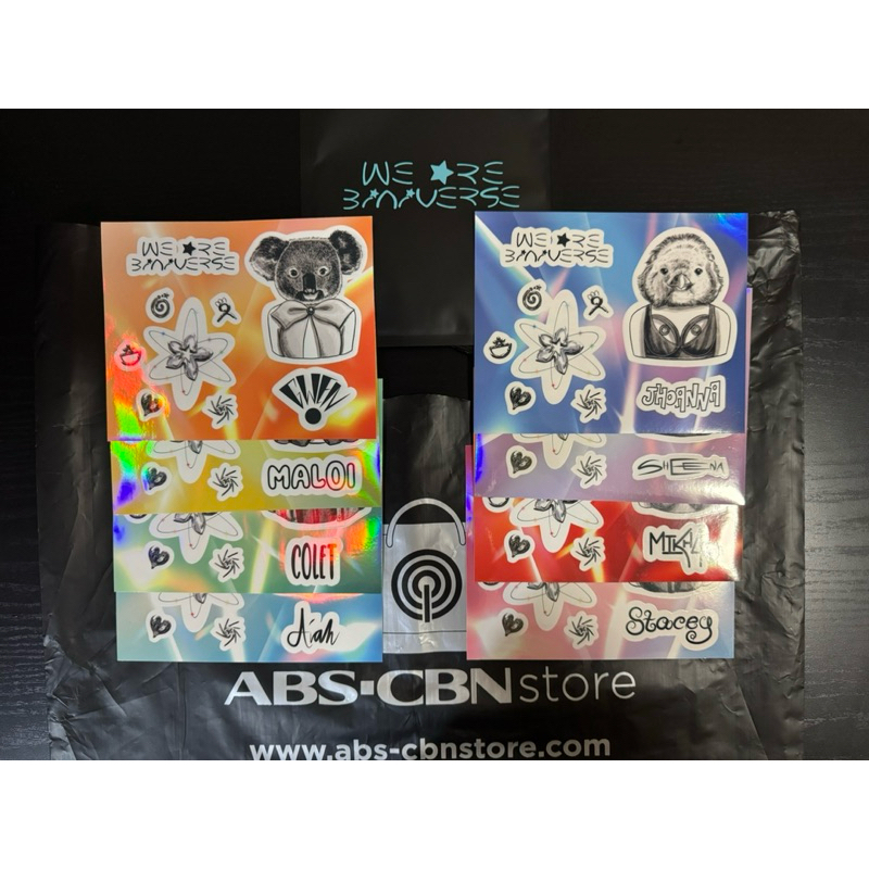 BINI OFFICIAL Sticker BINIverse Tour Merch | Shopee Malaysia
