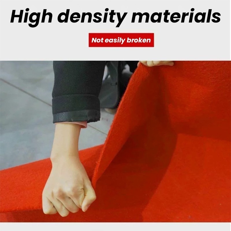 2m wide 6mm thick red aisle runway carpet Indoor and outdoor wedding ...