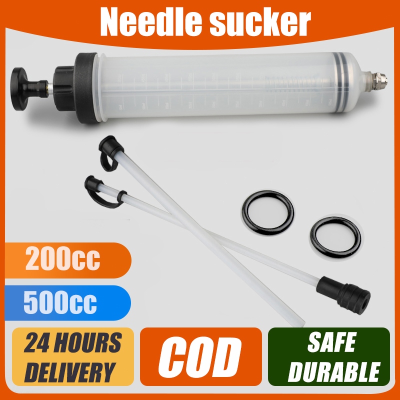Oil Fluid Extractor & Filling Syringe Bottle Transfer Hand Pump ...