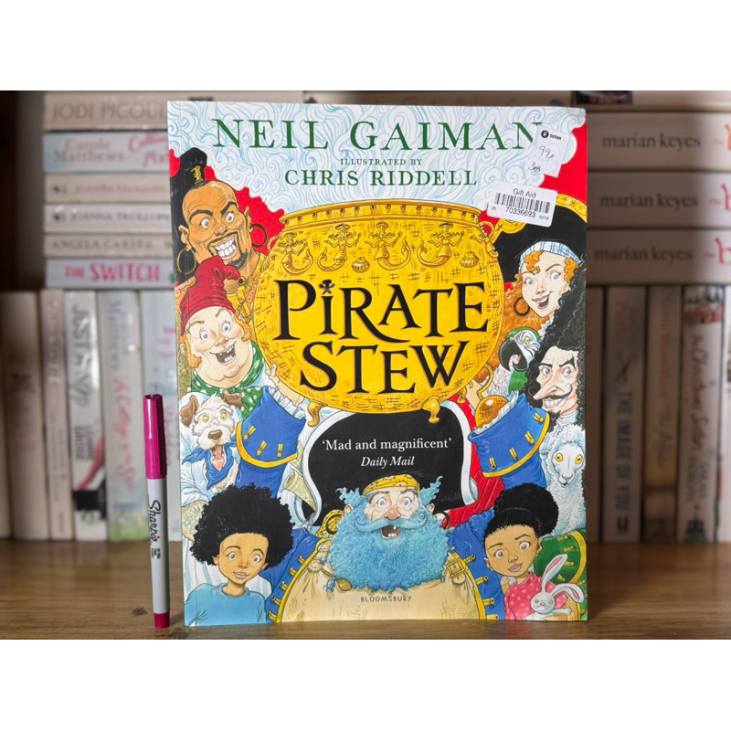 Pirate Stew by Neil Gaiman Illustrated by Chris Riddell Storybook ...