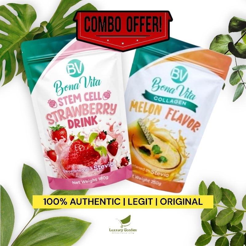 Bonavita Collagen and Stemcell Combo | Coffee | BonaSlim | Choco | Iced ...