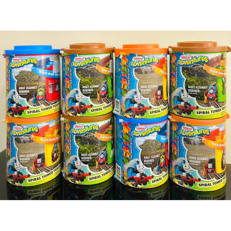 Fisher-Price Thomas & Friends Adventures Spiral Tower Tracks with Metal ...