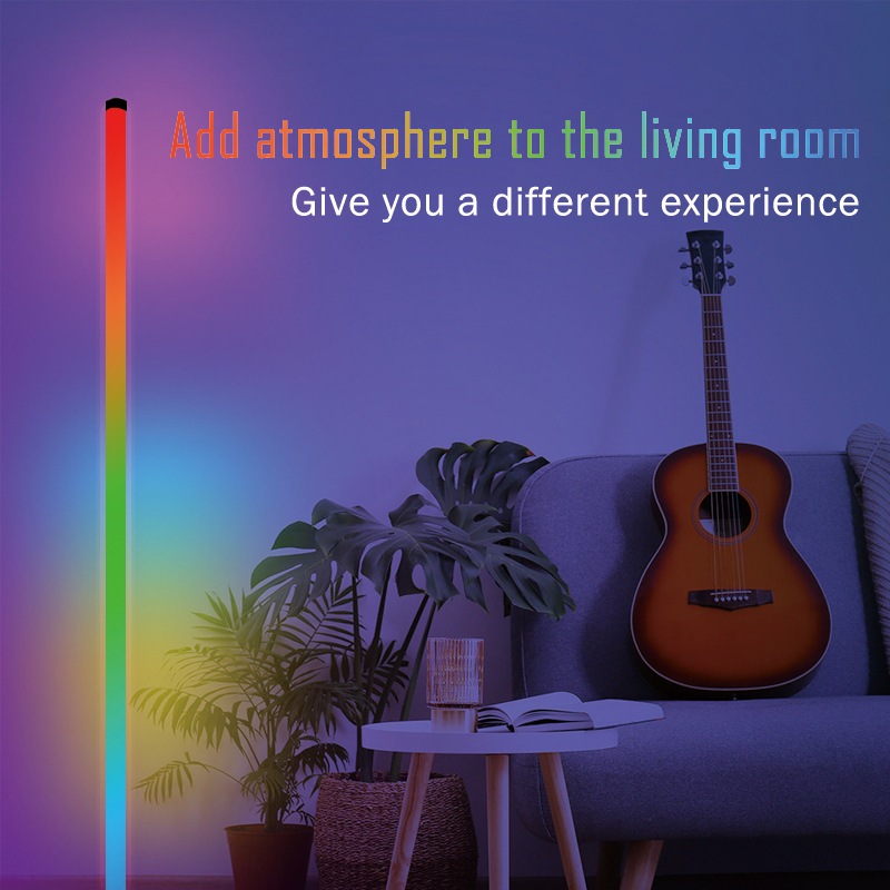 LED nordic style RGB ambient light music rhythm light multi-color ...