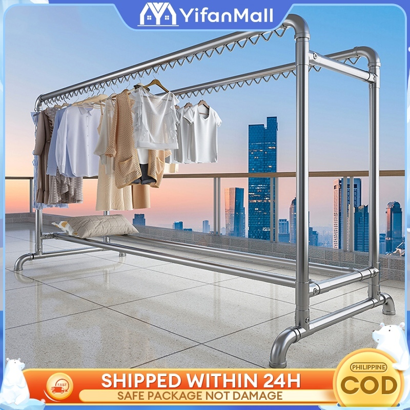 Adjustable Sampayan Heavy Duty Clothes Rack Stand Sampayan Stainless ...