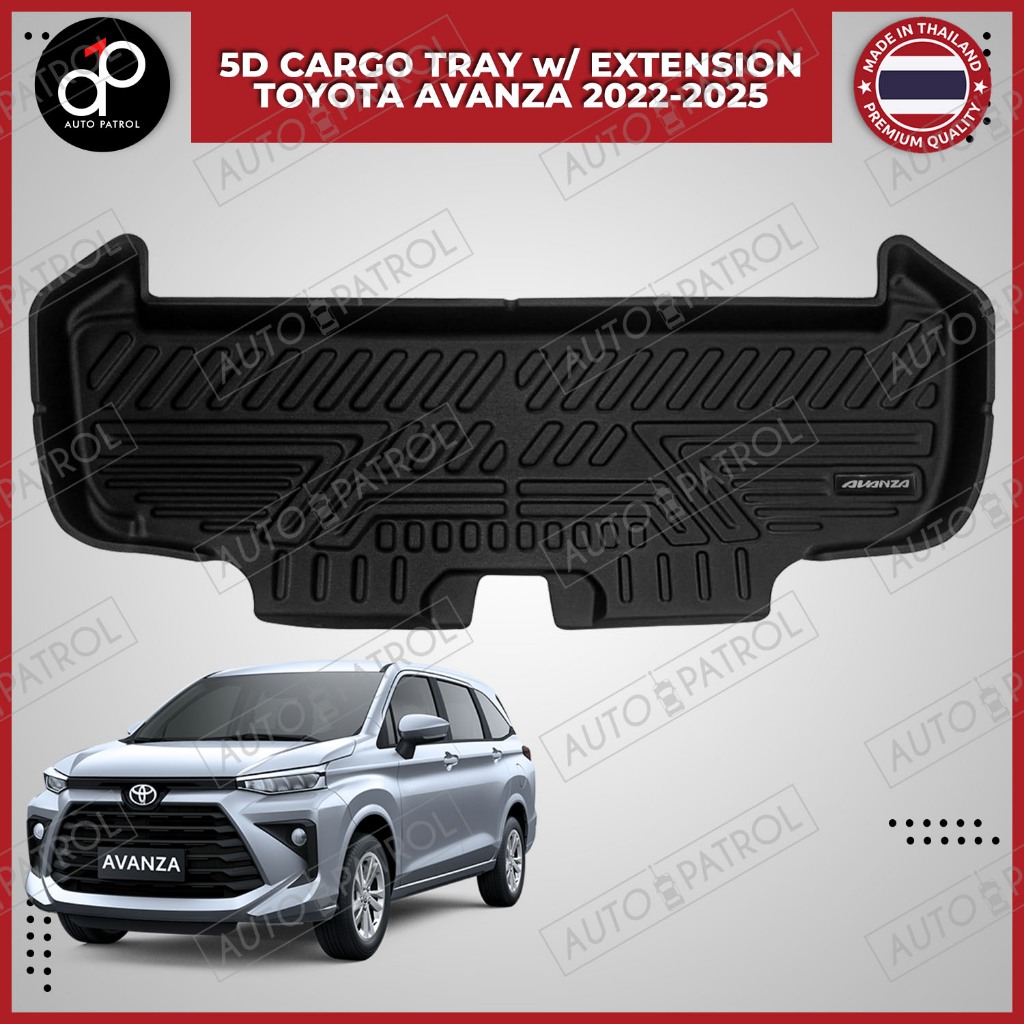 Toyota Avanza 2022-2025 Rear Trunk Tray or Cargo Tray 5D | Shopee Malaysia