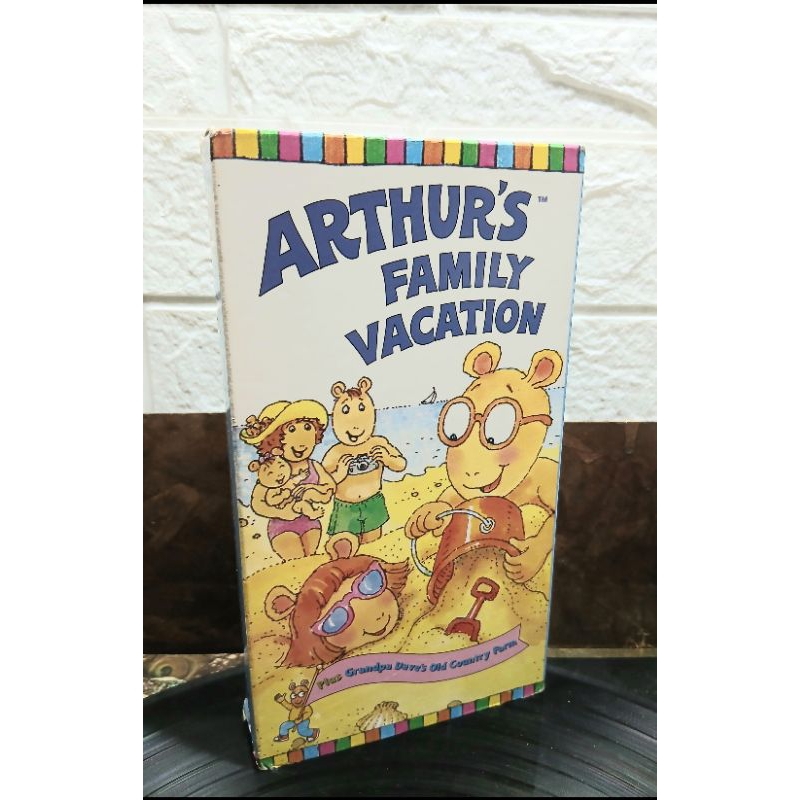 1999 Vintage VHS Video Tape ARTHUR'S FAMILY VACATION Animated Series ...