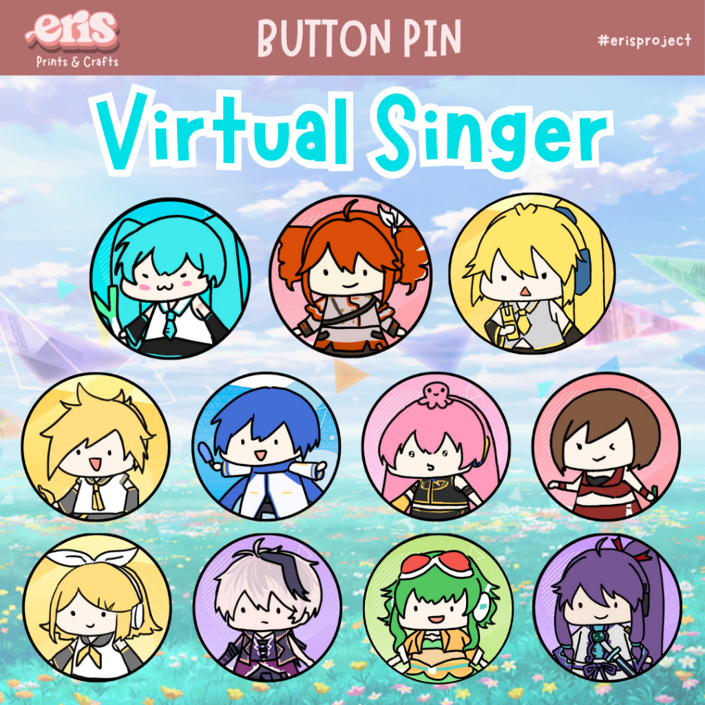 Project Sekai Virtual Singer Vocaloid: Miku,KAITO,Rin,Len,Luka,MEIKO,V flower,Gakupo,Teto,Neru ...