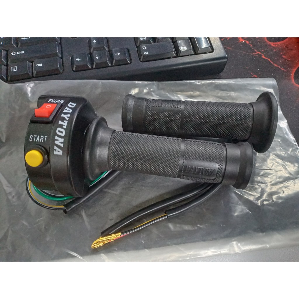 Quick Throttle with Switch 3 button ON/OFF/Start (QTH-1896) | Shopee ...
