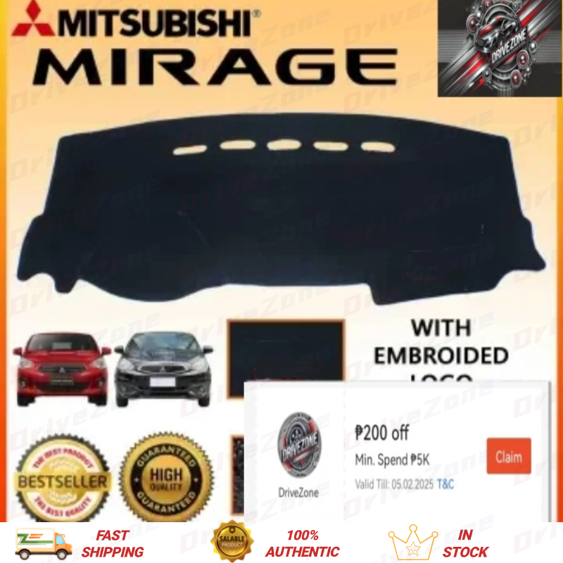 Dashboard cover for Mirage G4 and hatchback 2012 - 2024 | Shopee Malaysia
