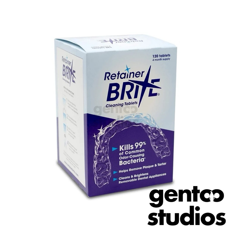 Retainer Brite - Retainer Cleaner Tablets for Invisalign, Mouth Guard ...
