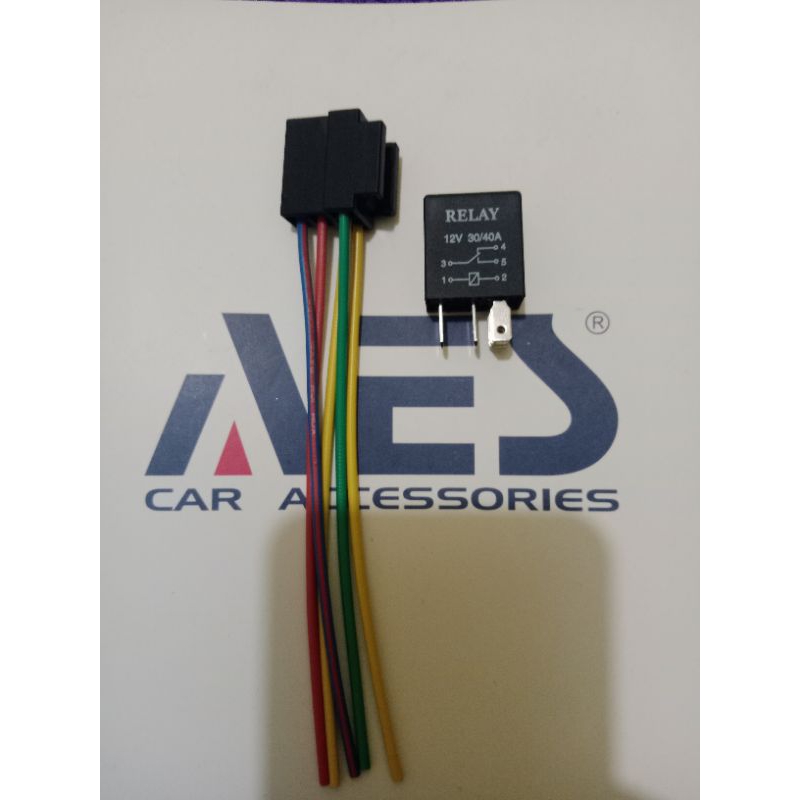 MINI JAPAN RELAY WITH SOCKET 5 PIN SET (1PCS) | Shopee Malaysia