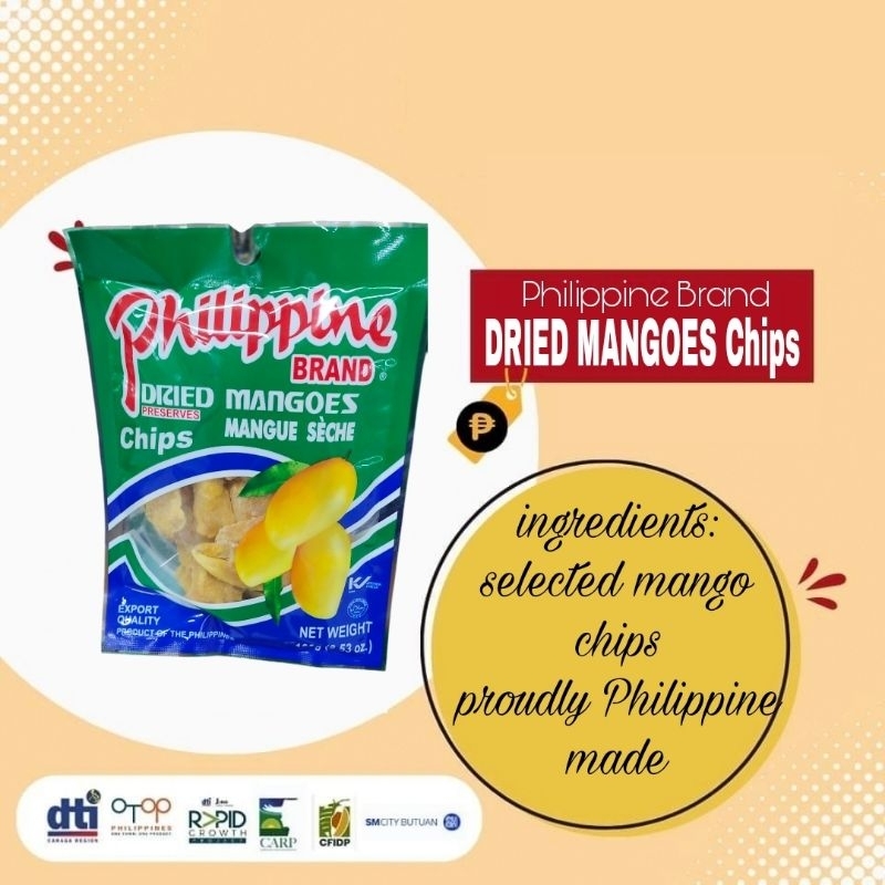 Dried Mangoes Chips by Philippine Brand | Shopee Malaysia