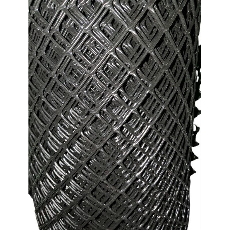 Plastic screen Net black for gardening shield 1 inch hole 4ft height 1 ...