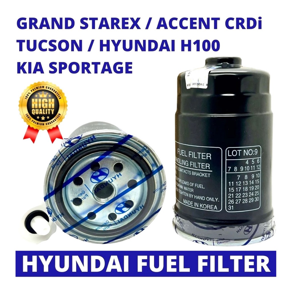 31922-2E900 FUEL FILTER HYUNDAI ACCENT / GRAND STAREX / TUCSON / H100 ...