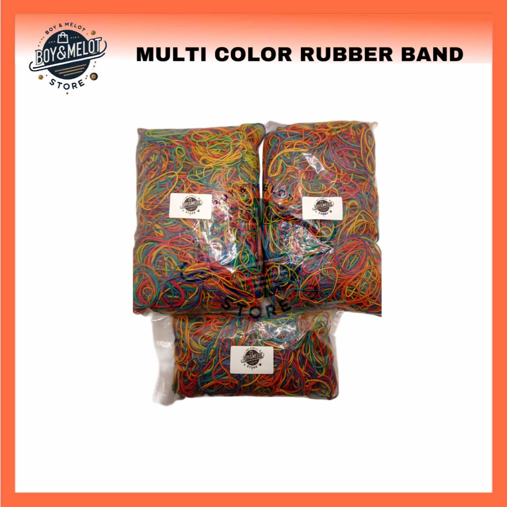 Multi-Color Rubber Bands/Goma/Lastiko/Laste ( available 250g,500g,1000g ...