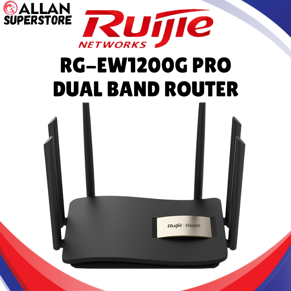 RUIJIE REYEE RG-EW1200G PRO 1300M Dual-band Gigabit Wireless Router ...