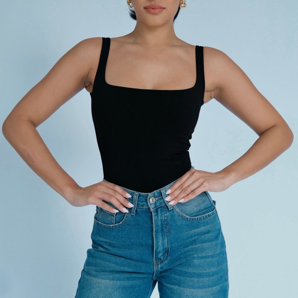 Mera Premium Arya Tank Top Slim-fitting Womenswear | Shopee Malaysia