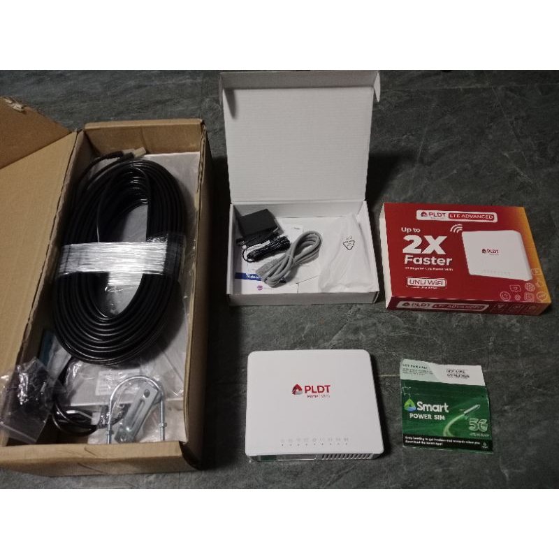 Id7 PLDT Prepaid Wifi + 36 dbi Hybrid antenna 20 Meters | Shopee Malaysia