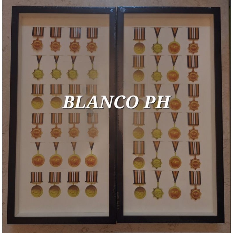 Medal Frame with 24 Slots (Cabinet Type, Side lock) | Shopee Malaysia