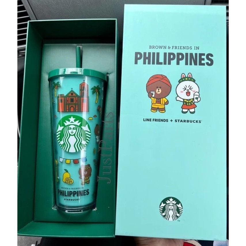 STARBUCKS LINE FRIENDS Exclusive Collection PHILIPPINES Cold Cup ...