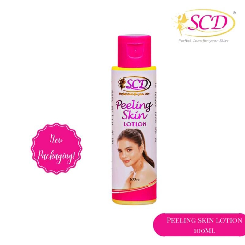 SCD Peeling Skin Lotion 100ml (BUY 10 BOTTLES GET FREEBIES) | Shopee ...