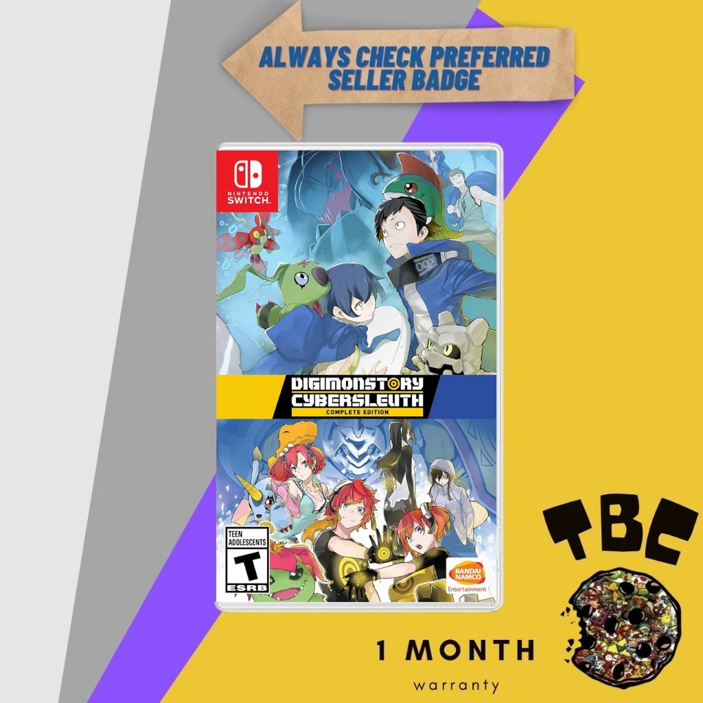 Switch Digimon Story Cyber Sleuth: Complete Edition - Nintendo Switch [US] | Shopee Malaysia