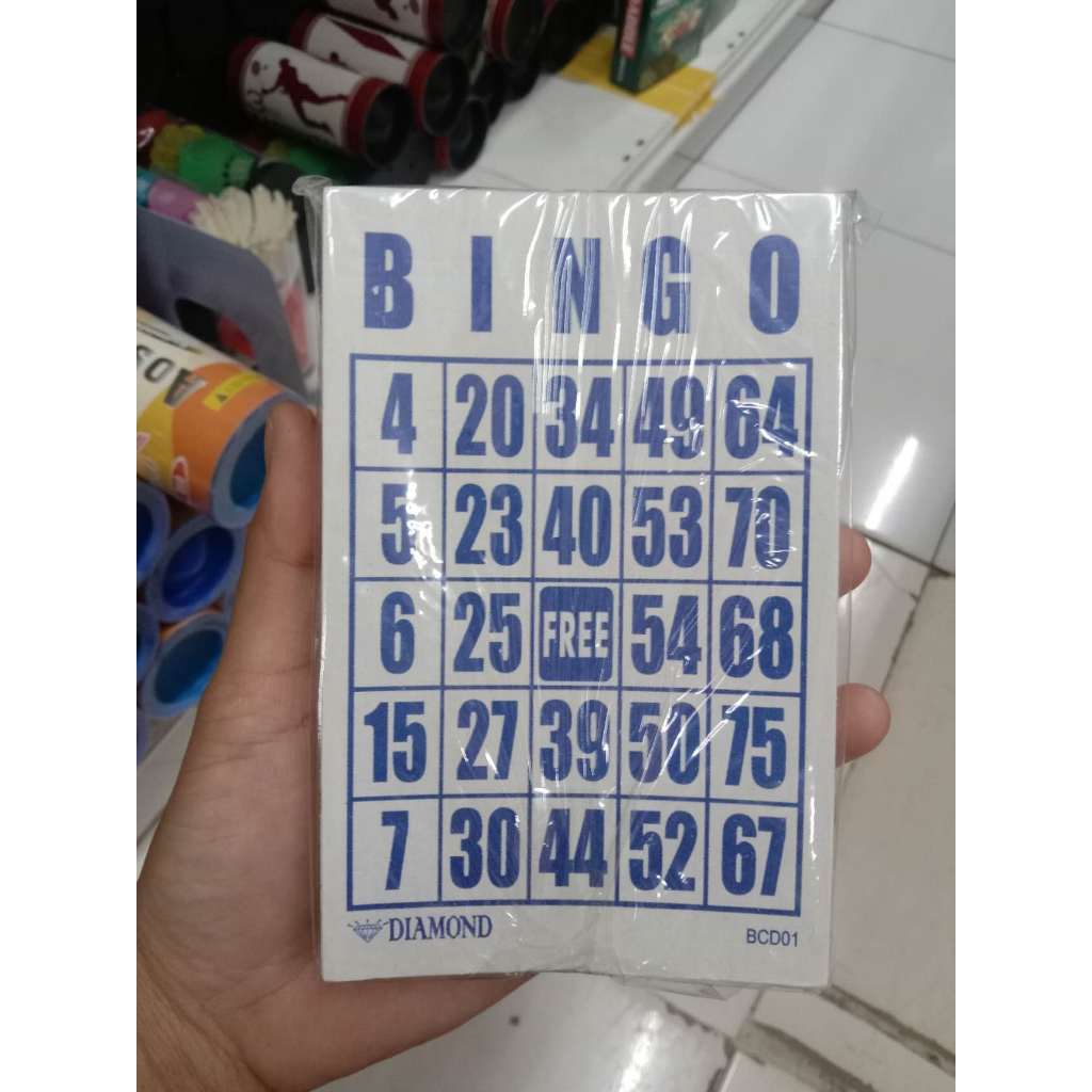 MASAYA NEW GOODS BINGO CARD Bingo Royal Bingo Lotto Card Traditional ...