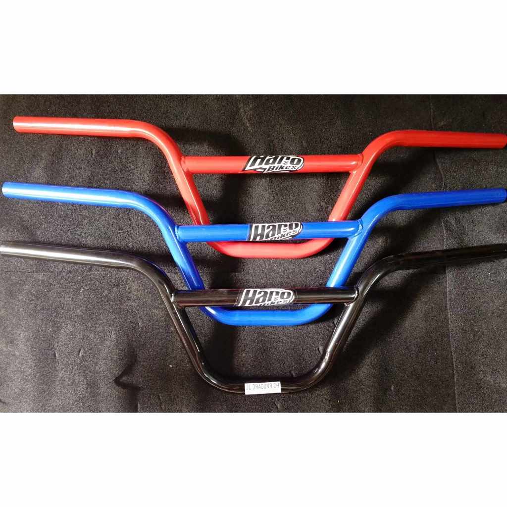 BMX Bicycle Haro Handlebar: Blue, Black, & Red - Bike Handle Post ...