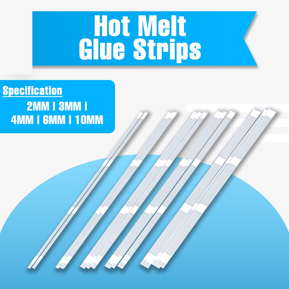 Hot Melt Glue Strips 2mm - 10mm Wide For Book Binding Hot Melt Binding ...