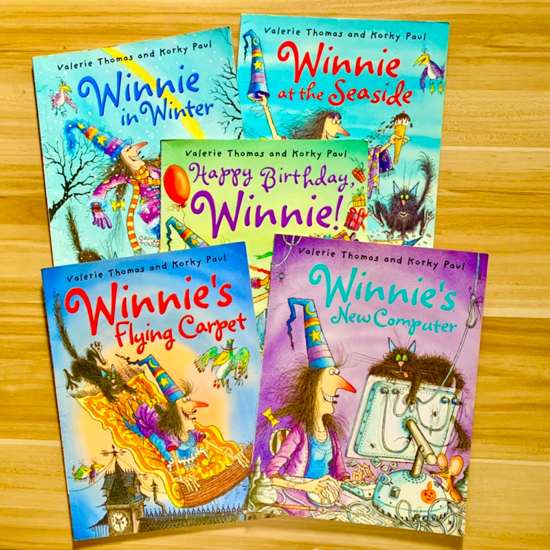 Winnie the Witch Book Series | Valerie Thomas & Korky Paul | Shopee ...