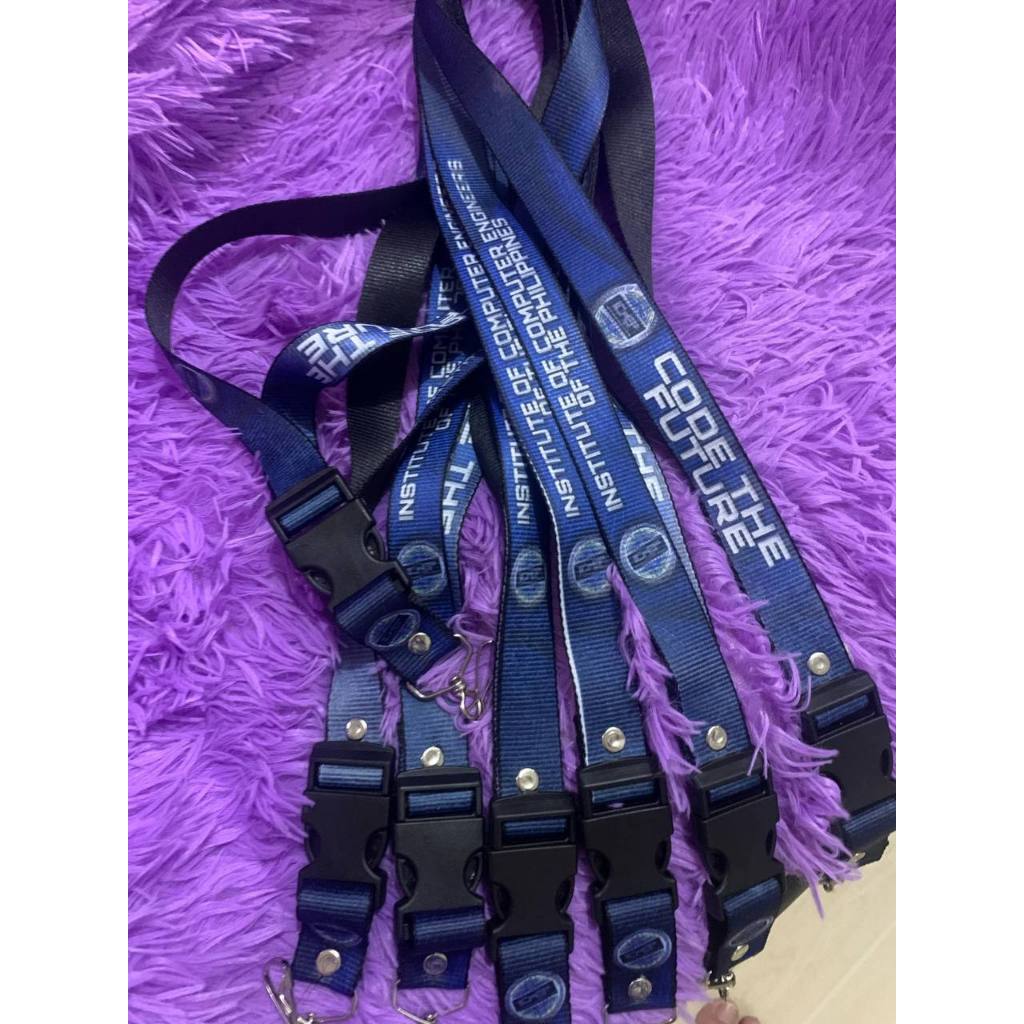 LuxLace Custom ID Lanyard with Side Release & Hook Options | Shopee ...