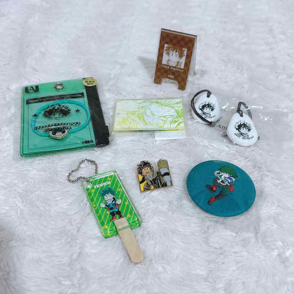 OFFICIAL My Hero Academia MHA BNHA Boku No Midoriya Izuku Deku Merch ...