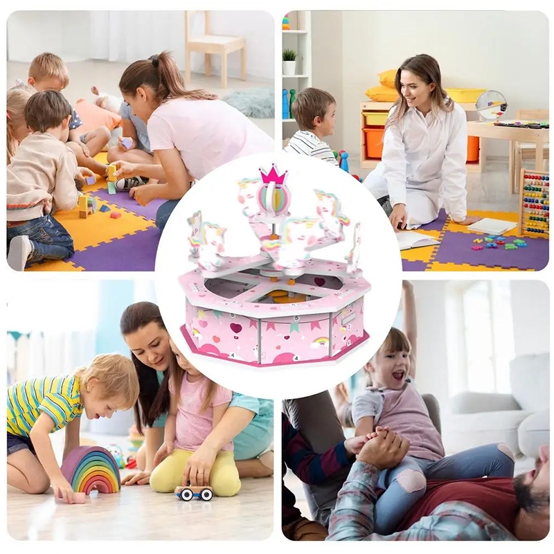 DIY Carousel Science Small Make Materials Package Research Class STEAM ...