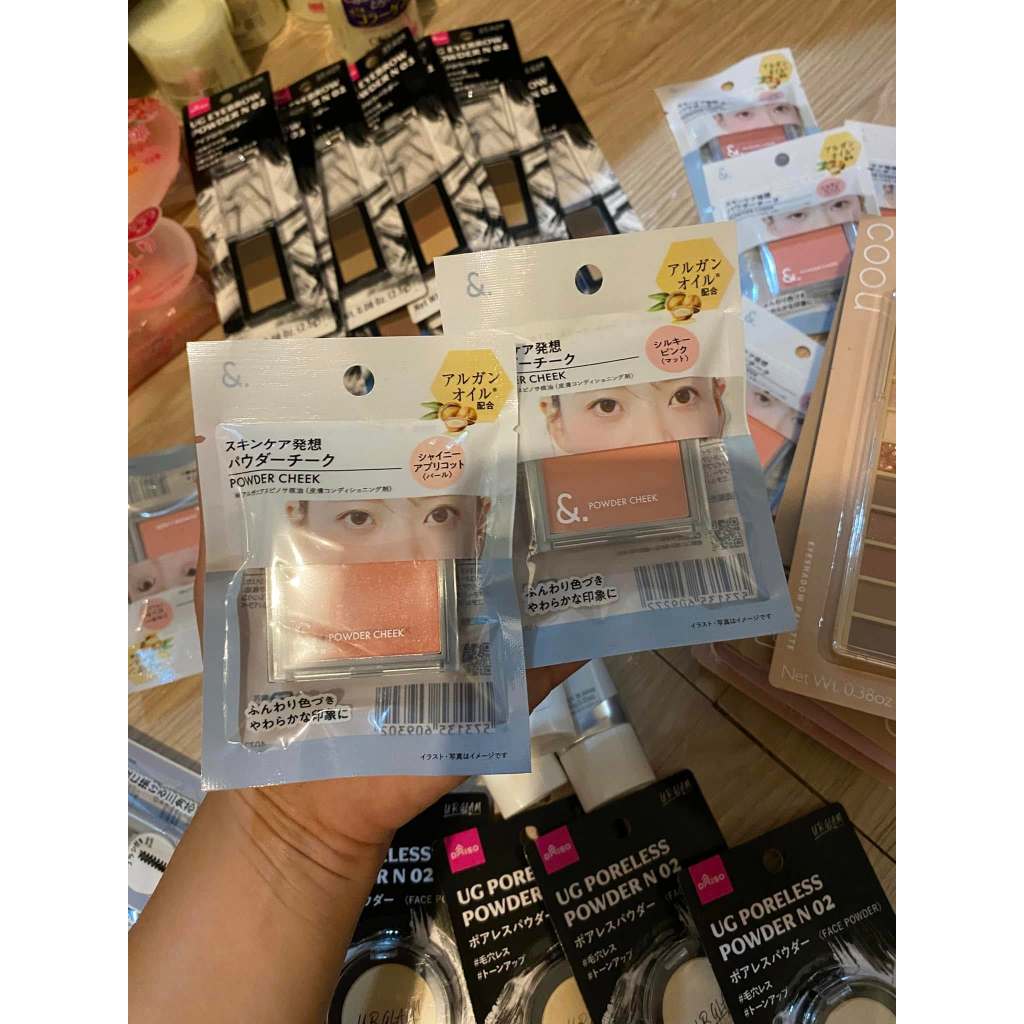 Daiso Powder Cheeks Blush 2g - &. Brand | Shopee Malaysia