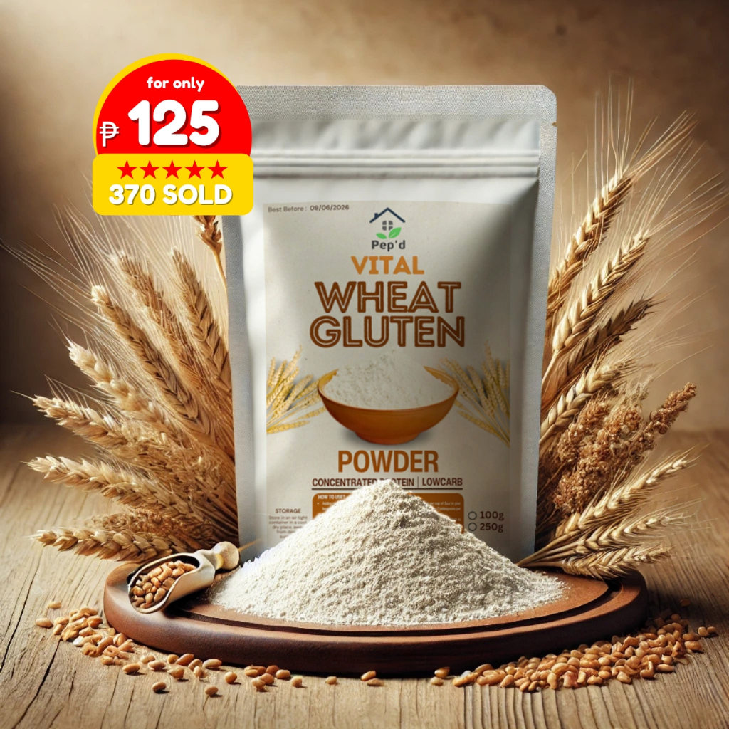Vital Wheat Gluten Flour 250g/500g/1kg - Low Carb | Seitan Flour | Protein | Shopee Malaysia