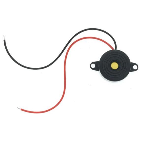 DC 3 - 24V SFM-20B Active Piezoelectric Buzzer Long Continous Beep Tone ...