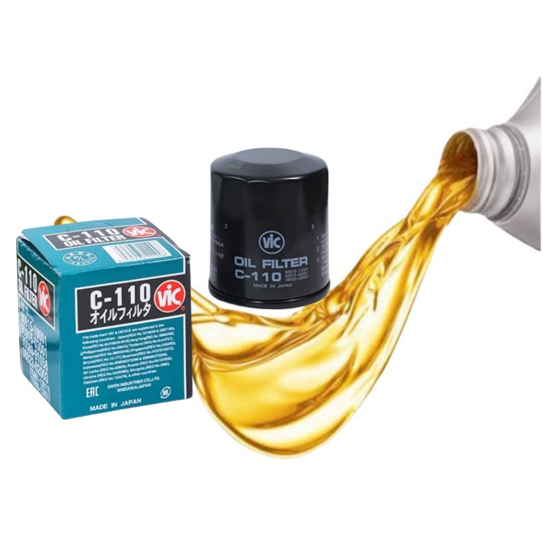 Oil Filter Vic C-110 forToyota Rush | Vios | Avanza | Corolla | Wigo ...