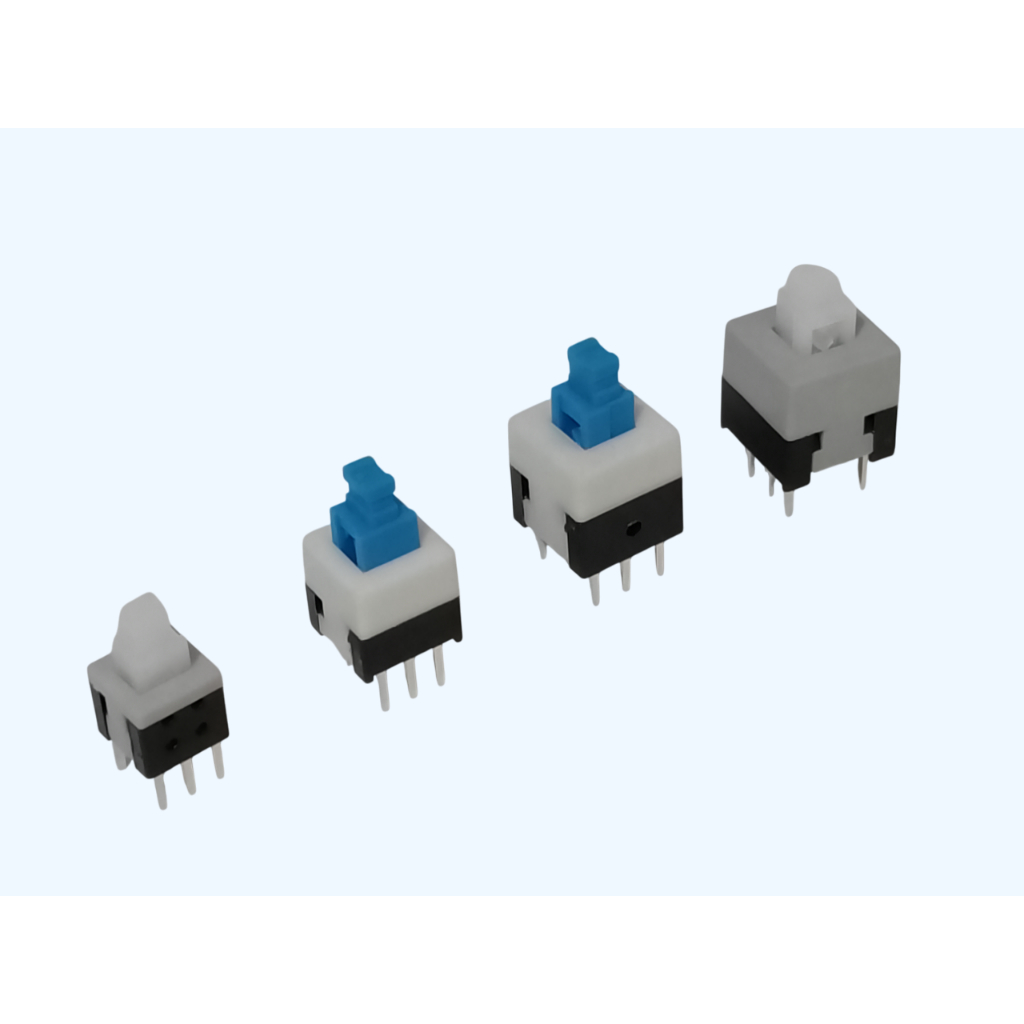 ONE PC TACTILE PUSH BUTTON SWITCH 6-PIN (1-PC per ORDER), SELF LOCK ...
