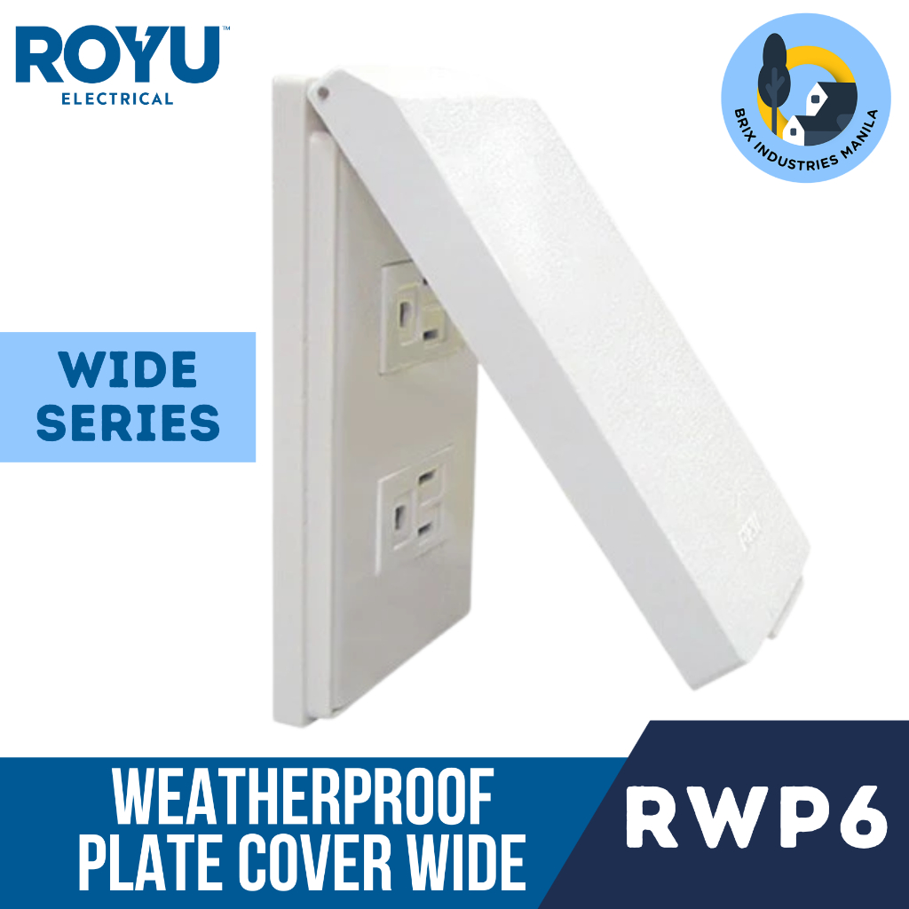 Royu Weather-Proof Plate Cover Wide RWP6 | Shopee Malaysia